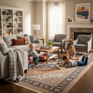 Family-Friendly Living Room Layout Ideas That Balance Comfort, Style ...